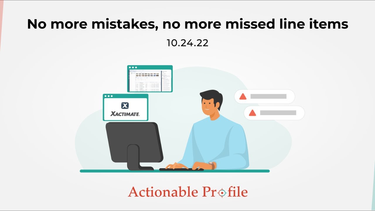 Actionable Xactimate Profile Launch Event